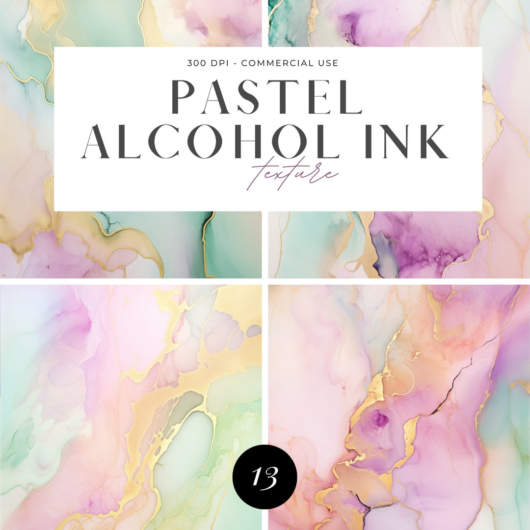 Pastel Alcohol Ink Texture, Transparent Png Clipart, Colorful ...