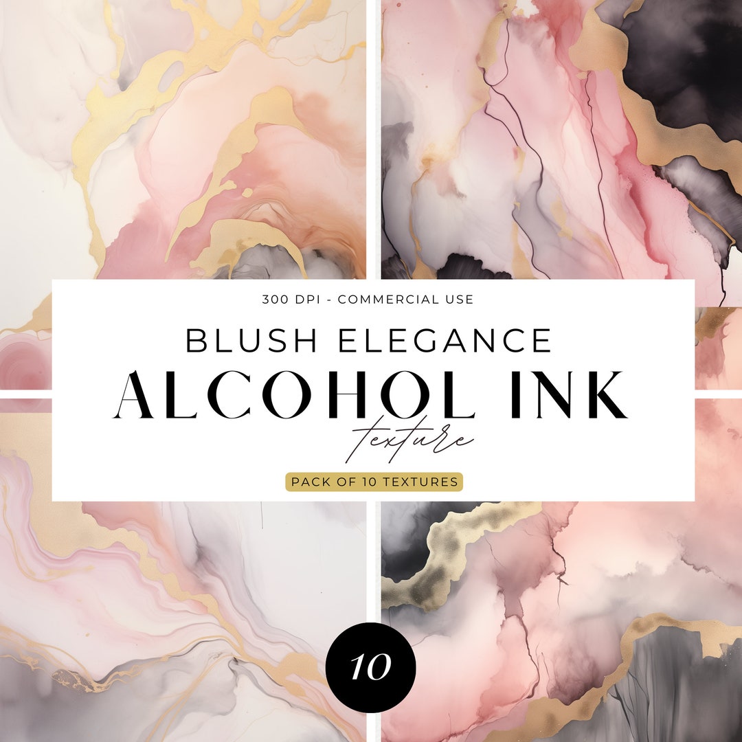 Blush Alcohol Ink Texture, Transparent Png Clipart, Colorful ...