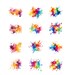100 Watercolor Splash, Splatters, Alcohol Ink PNG, Abstract Clipart ...