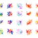 100 Watercolor Splash, Splatters, Alcohol Ink PNG, Abstract Clipart ...
