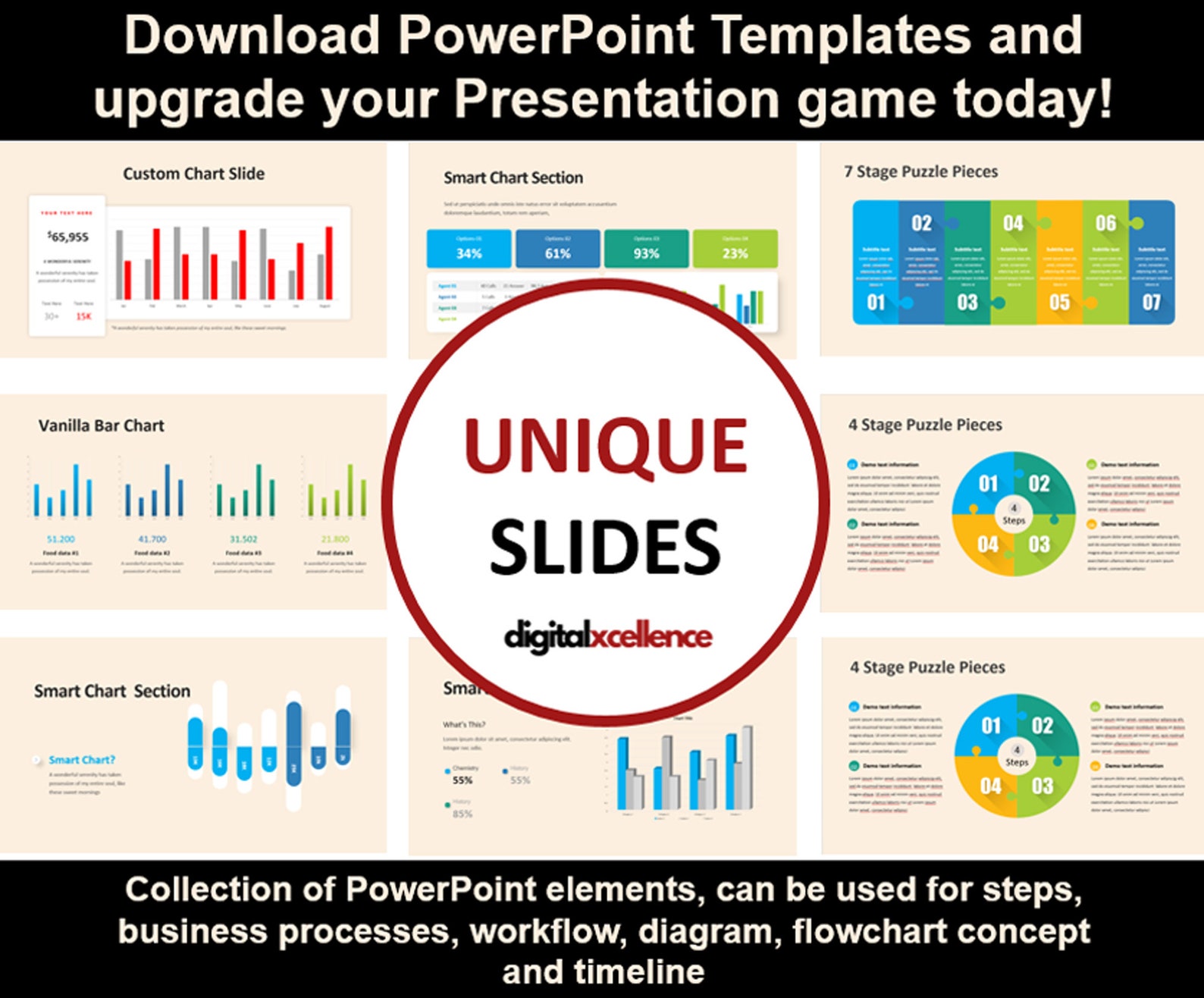 Create Compelling, Professional Presentations With Our Unique Puzzle ...