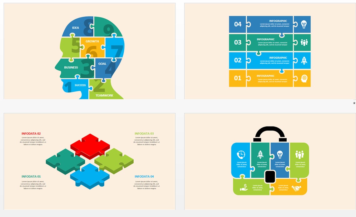 Create Compelling, Professional Presentations With Our Unique Puzzle ...