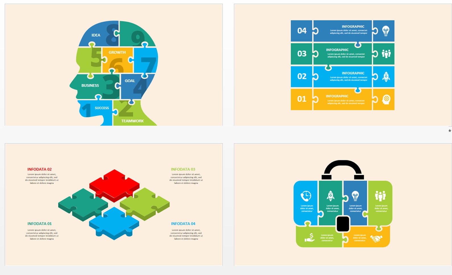 Create Compelling, Professional Presentations With Our Unique Puzzle ...