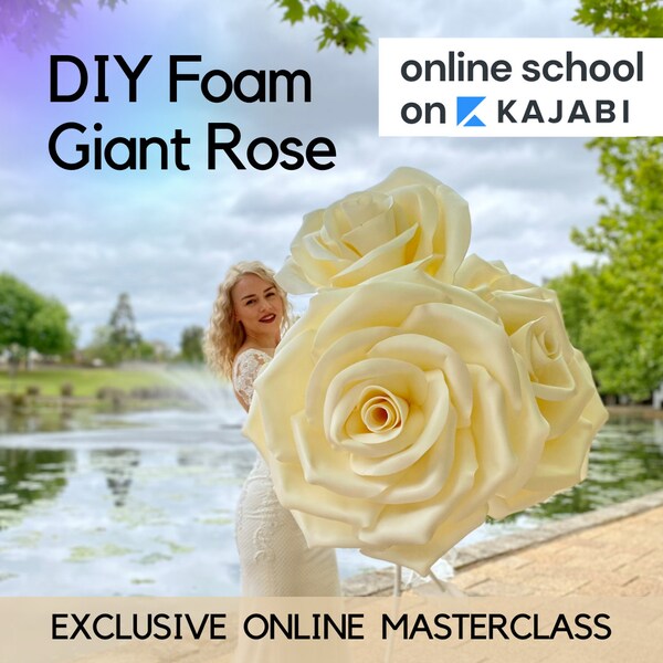 Giant Foam Flowers - Etsy