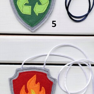 Handmade Felt Pup Badges: Cosplay Costume Tag - Etsy