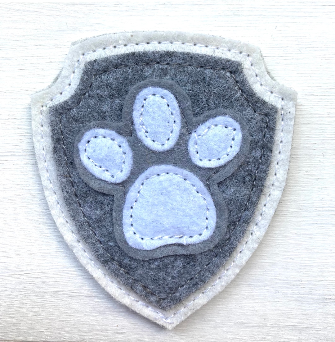 Pup Felt Patch: Sew-on Cosplay Costume Badge (2.5" X 2.2") - Etsy