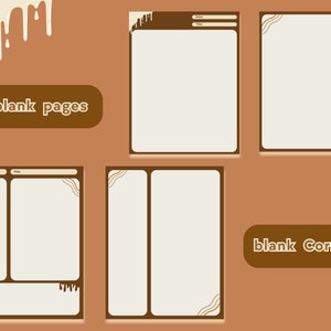 Cute Aesthetic Digital Note Template Goodnotes Standard Size - Etsy