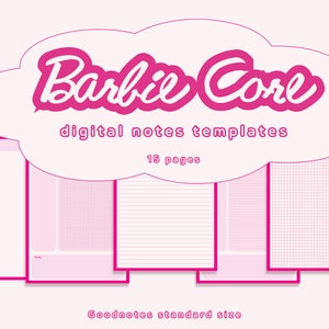 Aesthetic Digital Note Template Goodnotes Standard Size Template PDF ...