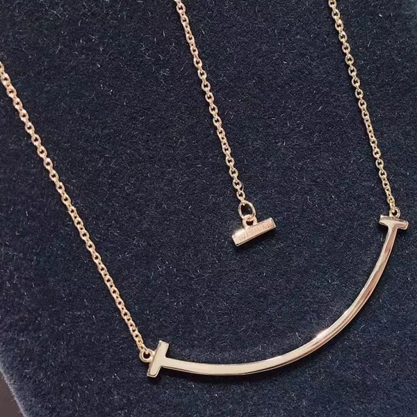 Smile Necklace - Etsy