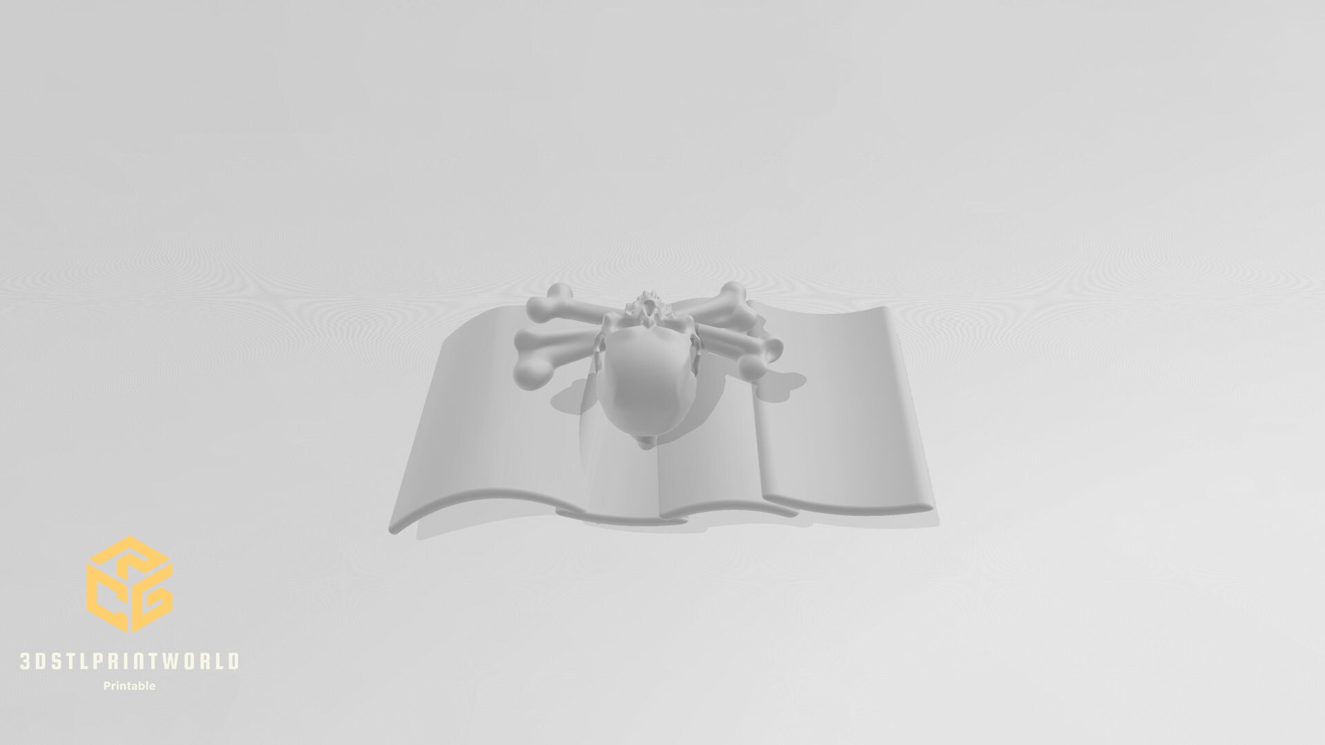 Pirate Flag, High Quality 3D Printer Files,stl Files for 3D Printers,3d ...