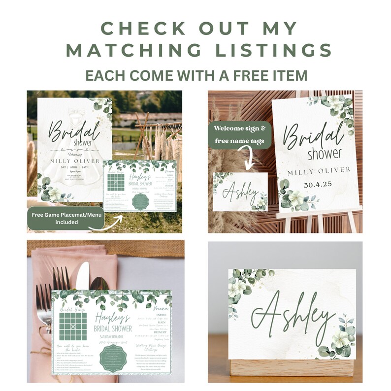 Sage Green Boho Bridal Shower Extravaganza: Eucalyptus Bliss for the ...