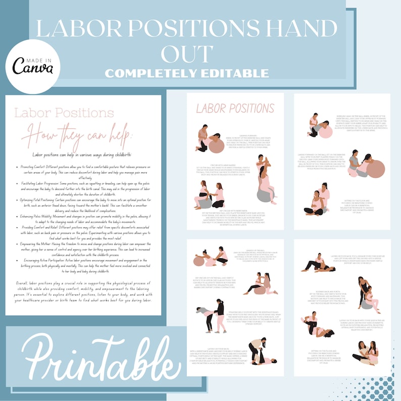 Ultimate Birth Doula Labor Positions Guide: Empowering Parents for a ...