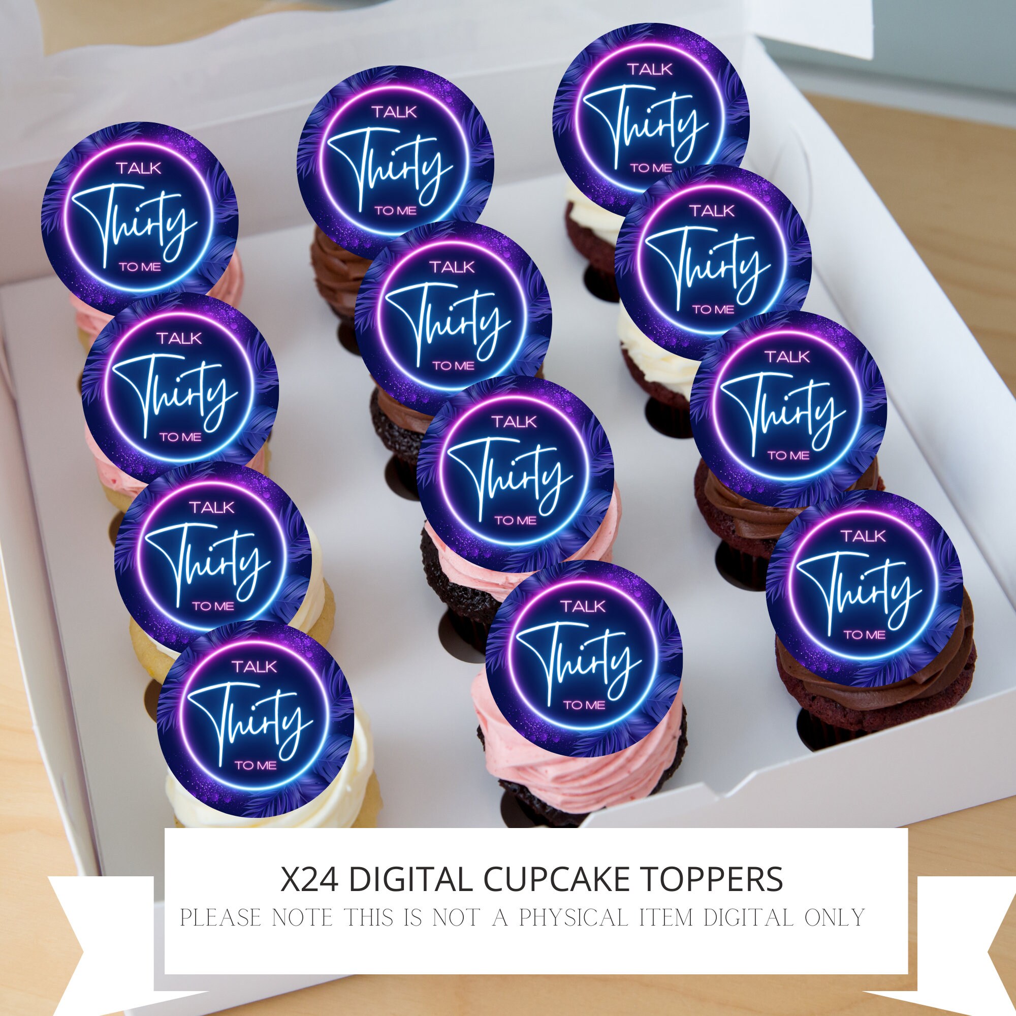 Dirty Thirty Neon Glow Party Invitation - Talk Thirty to Me - Etsy