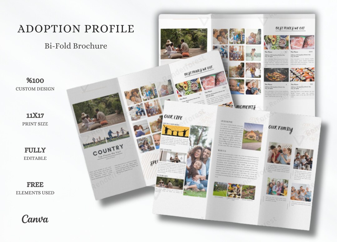 Adoption Profile Brochure Template,adoption Profile Brochure Template ...