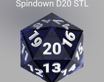 D1 Dice Master Stl Files, Pre-supported - Etsy