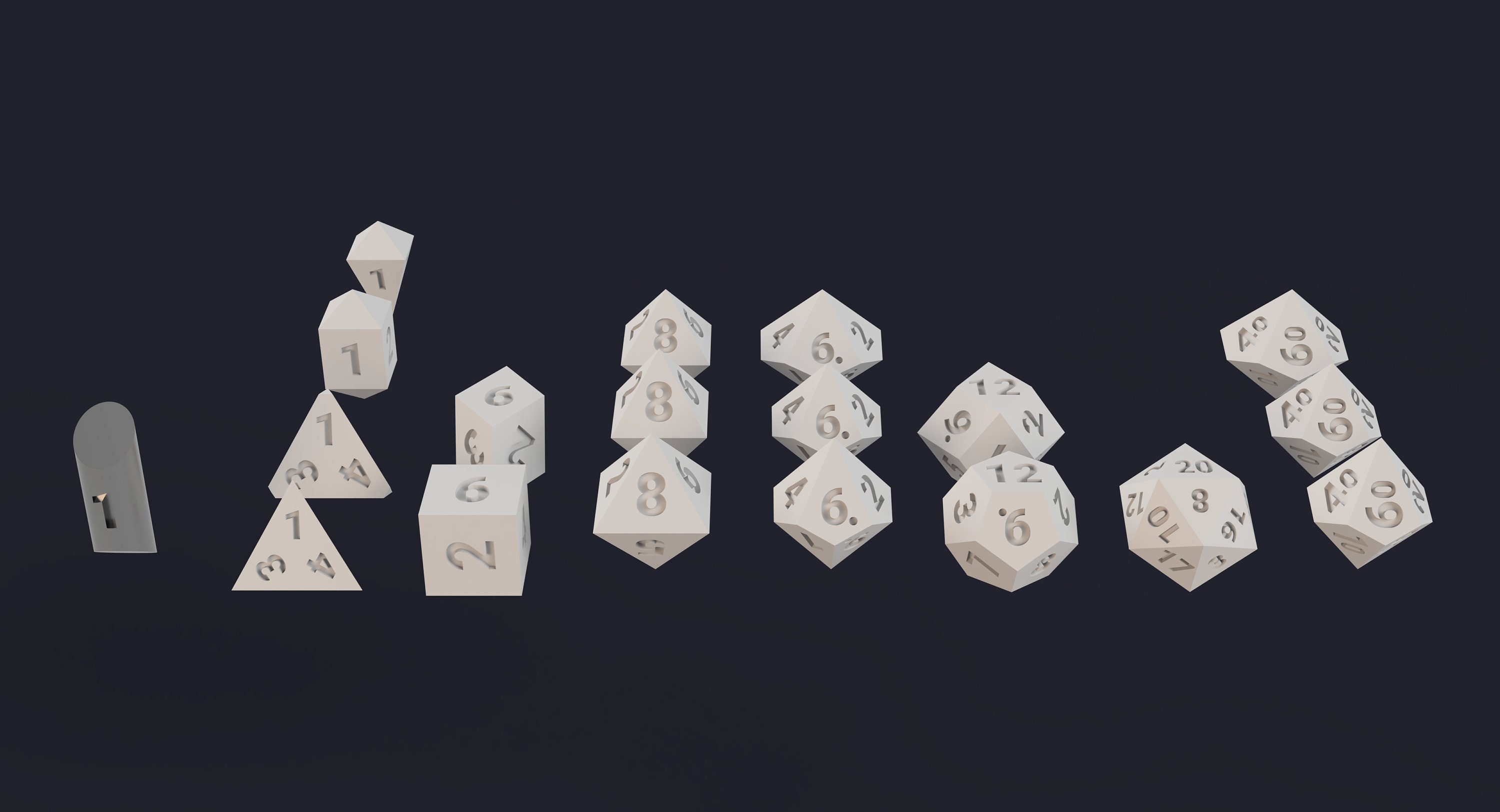 Sharp Edge Dice Master Stl Files for 3D Printing Custom - Etsy UK