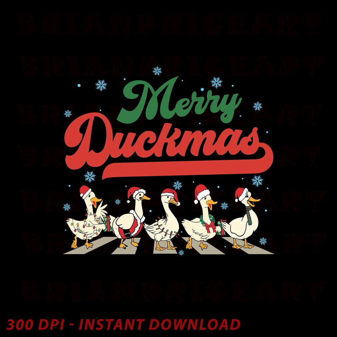 Merry Ducksmas Png, Christmas Ducks Png, Funny Christmas Png, Funny ...