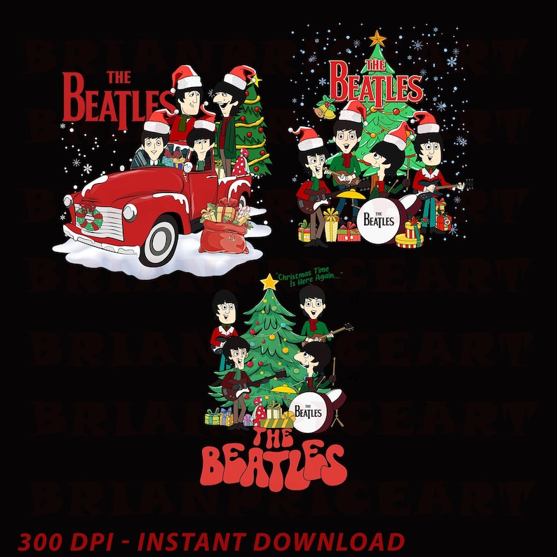 The Beatles Christmas Png, Abbey Road Png, the Beatles Png, Music ...