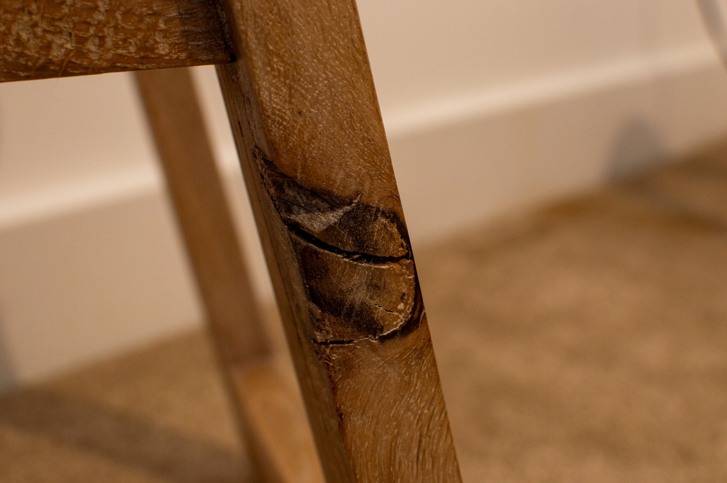 Small Stool Solid Oak White Washed Milking Stool Display - Etsy UK