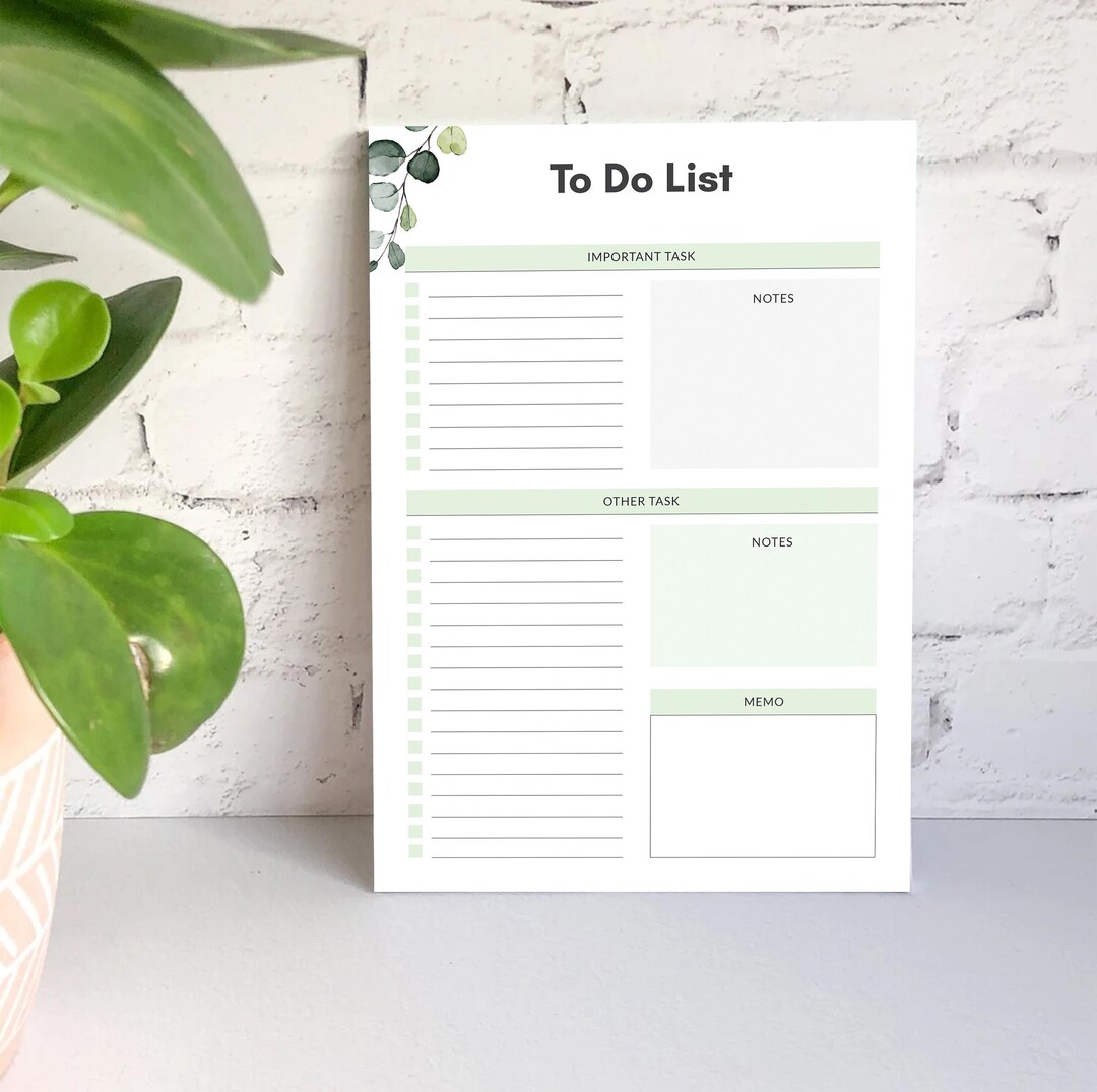 Canva Editable to Do List | Printable to Do List | Digital Planner ...