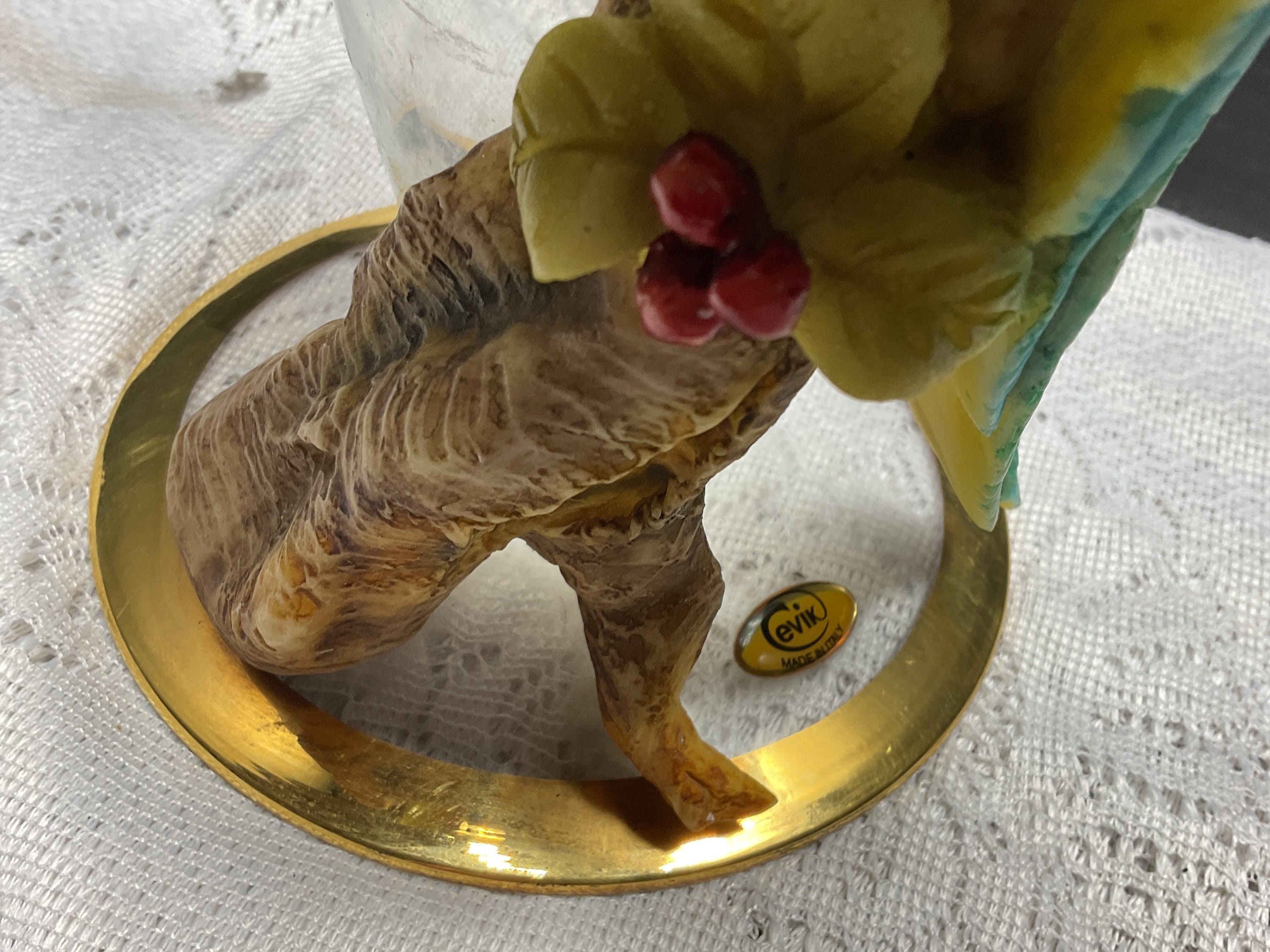 Cevik Capodimonte Parrot Vase - Etsy