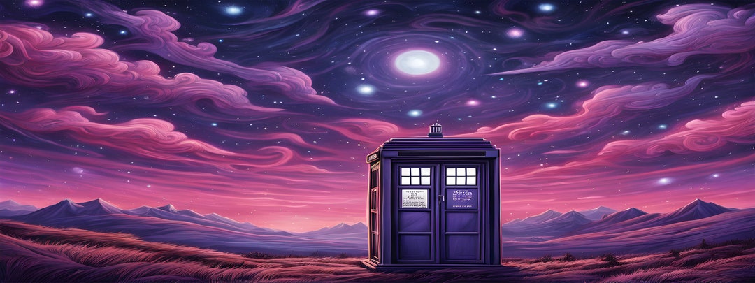DR Who Playmat 800x300mm 2mm Thick Stiched Edges - Etsy