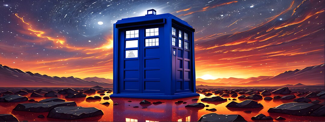 DR Who Playmat 800x300mm 2mm Thick Stiched Edges - Etsy