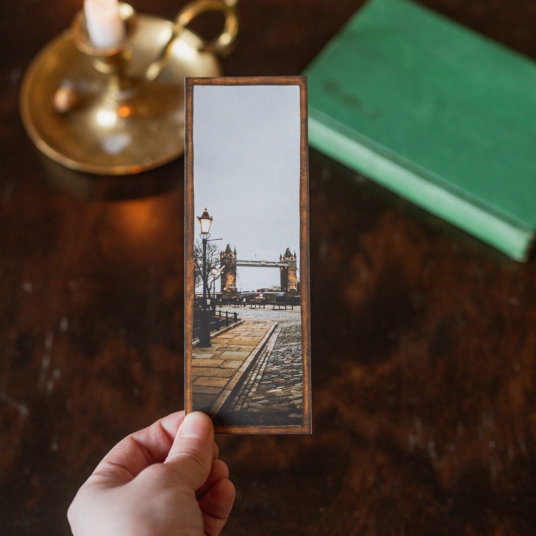 London Bookmark Tower Bridge Gothic Merch London Souvenir - Etsy