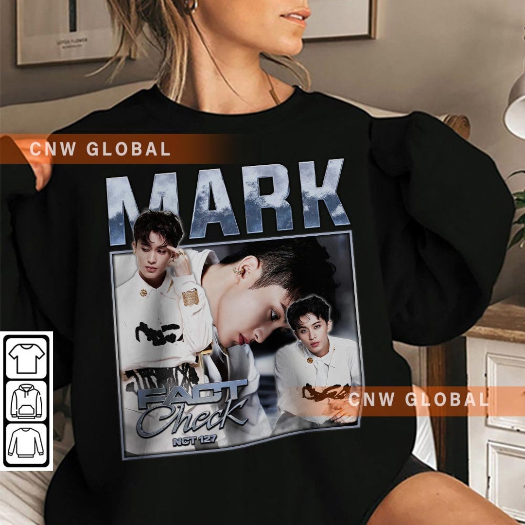 NCT 127 Mark Kpop Sweatshirt Fact Check Tee Johnny Taeyong - Etsy