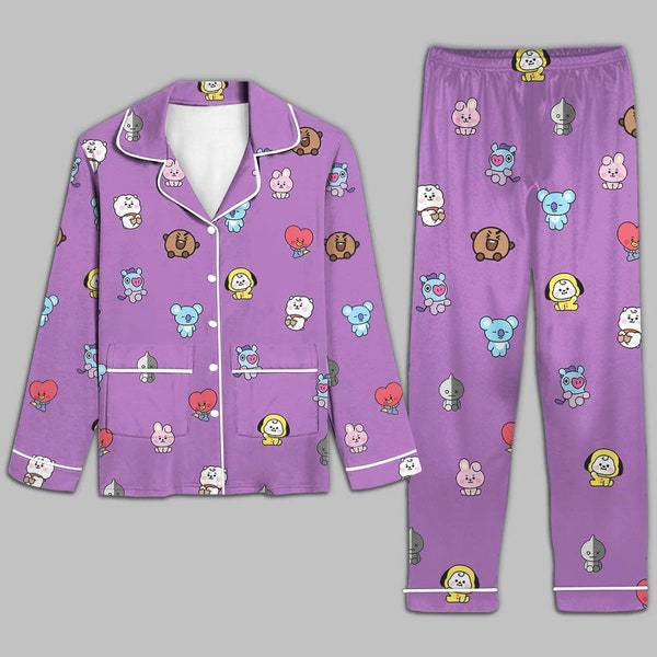 Adult Bt21 Pajamas - Etsy
