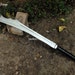 33 Inch Long Handmade High Carbon Steel Falchion Sword, Battle Ready ...
