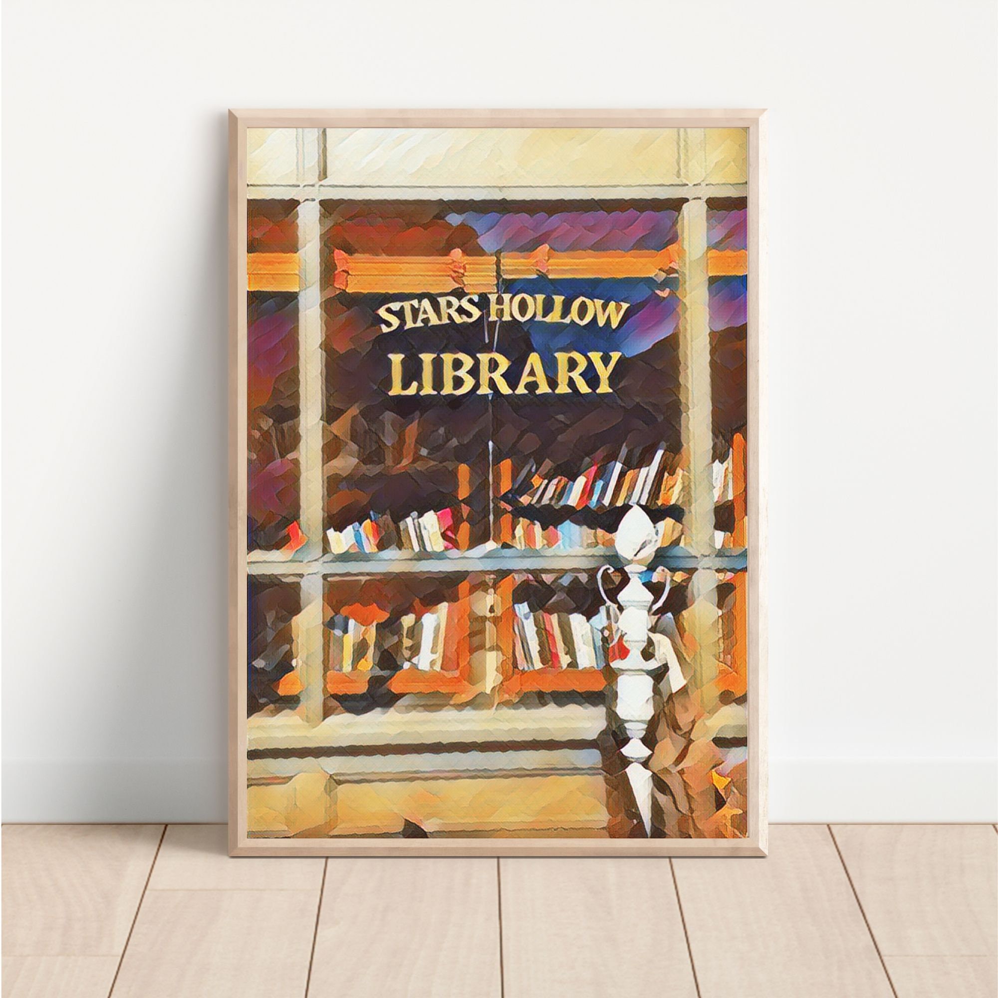 Gilmore Girl Poster Printable, Gilmore Girl Merch, Stars Hollow Library ...