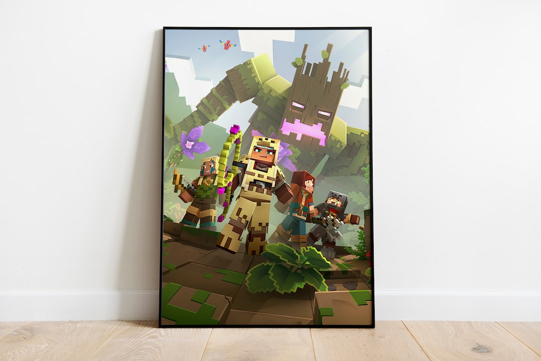 Affiche Minecraft Fond d'écran Art mural Décoration - Etsy France