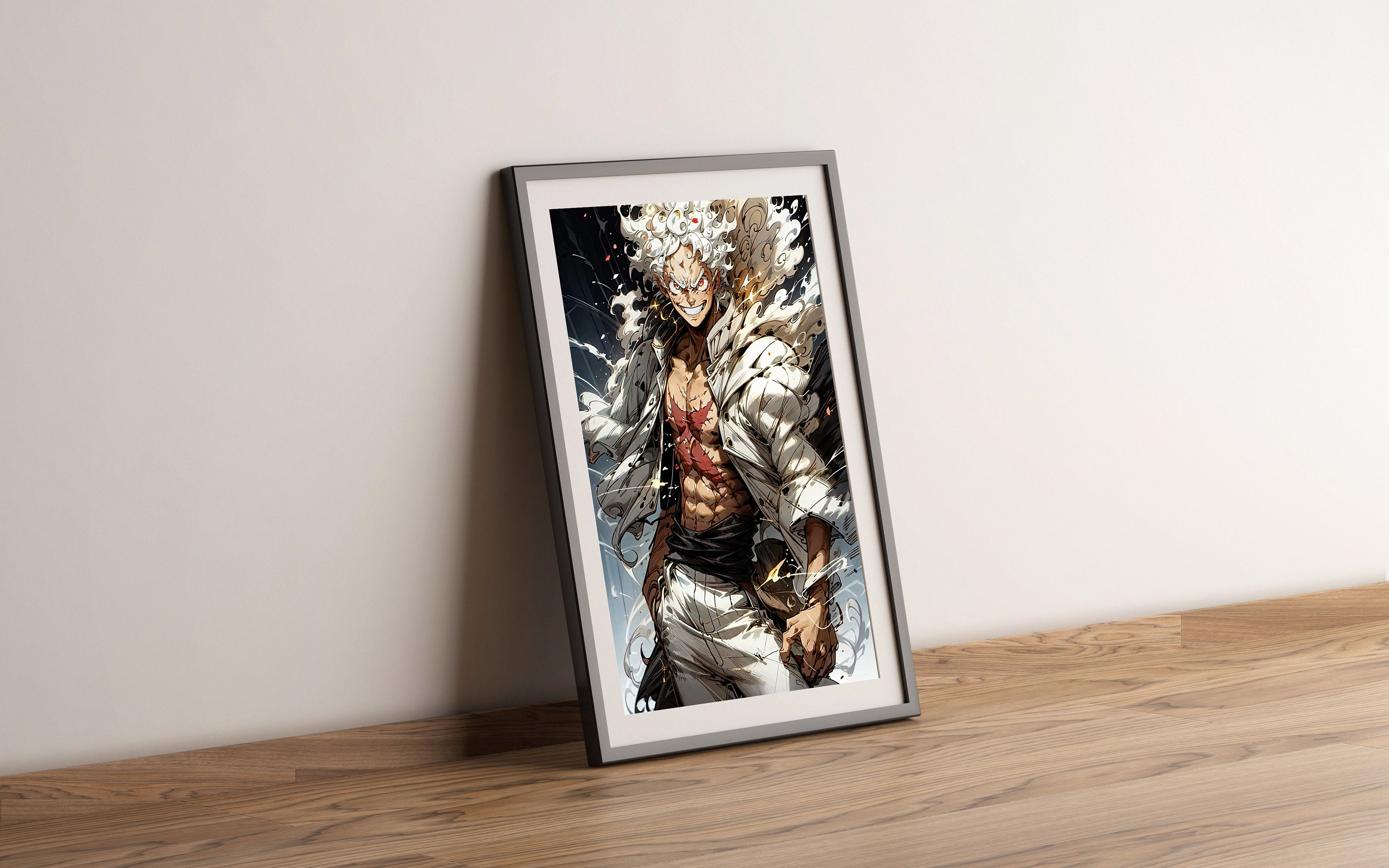Monkey D. Luffy - Gear 5 Poster | One Piece Poster Anime sold by Ipsita ...