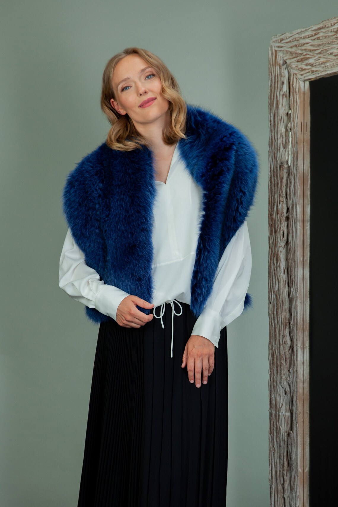 Luxury Soft Quality Fox Grand Stole - Etsy
