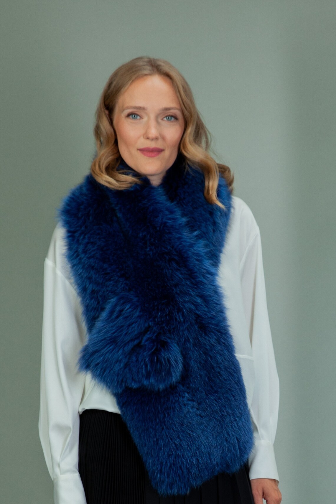 Luxury Soft Quality Fox Grand Stole - Etsy