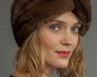 Vintage Brown Mink Fur - Etsy