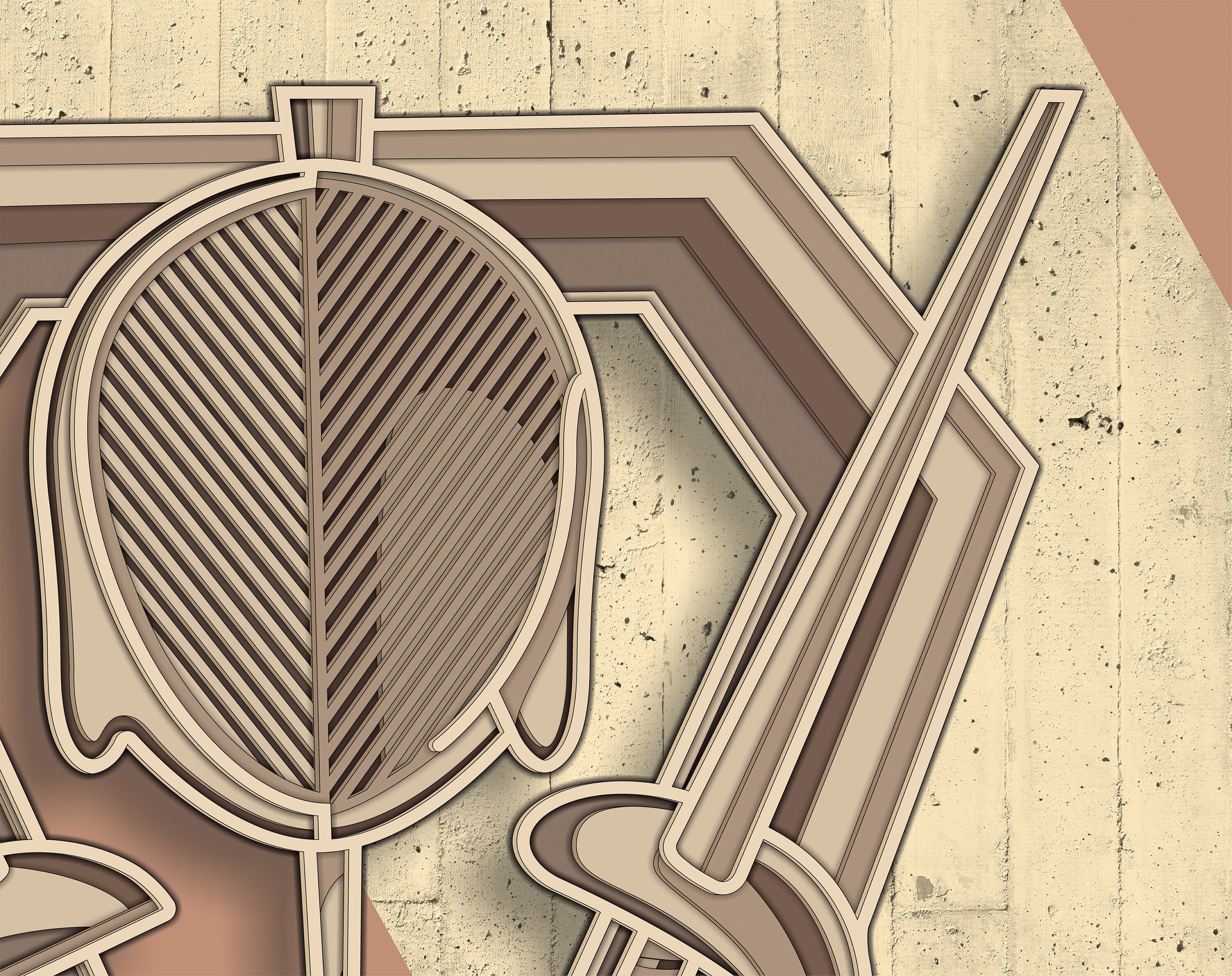 Fencing 3D SVG Multilayer Laser Cut File / Fencing SVG / Digital ...
