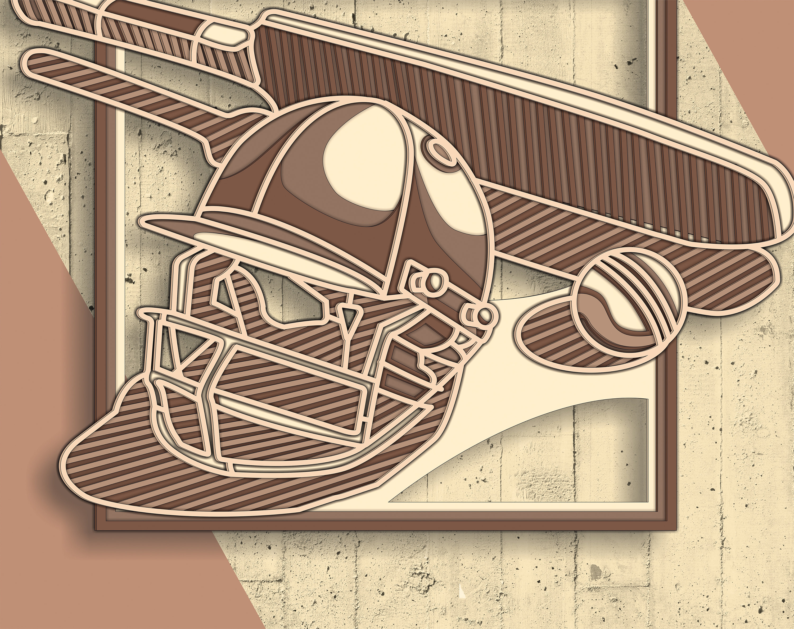 Cricket 3D Layered SVG File / 5 Layers Laser Cut File / Creative Gift ...