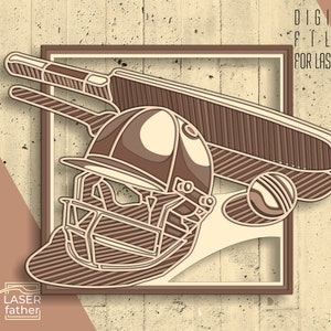 Cricket 3D Layered SVG File / 5 Layers Laser Cut File / Creative Gift ...