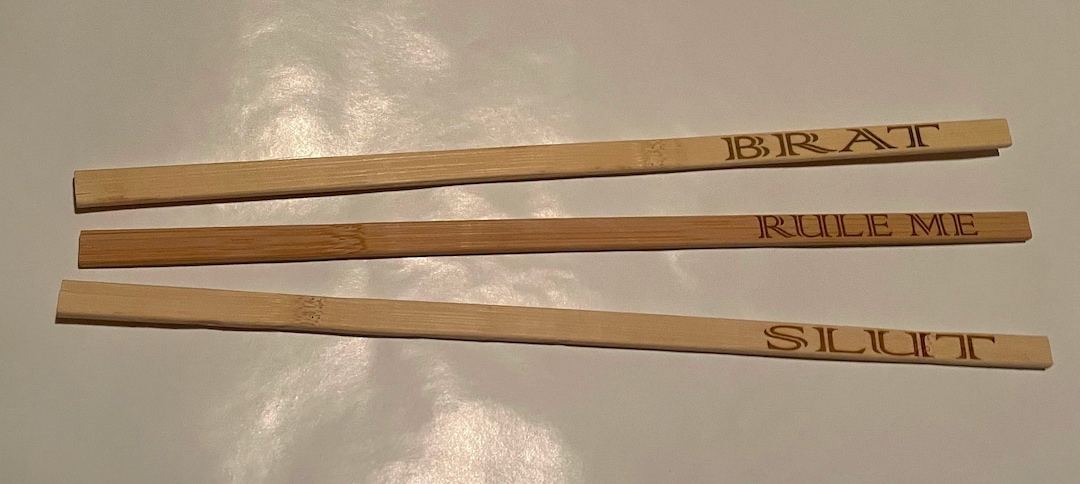 3-pack Bamboo Spanking Sticks 30CM BDSM Impact Tools Durable Wooden ...