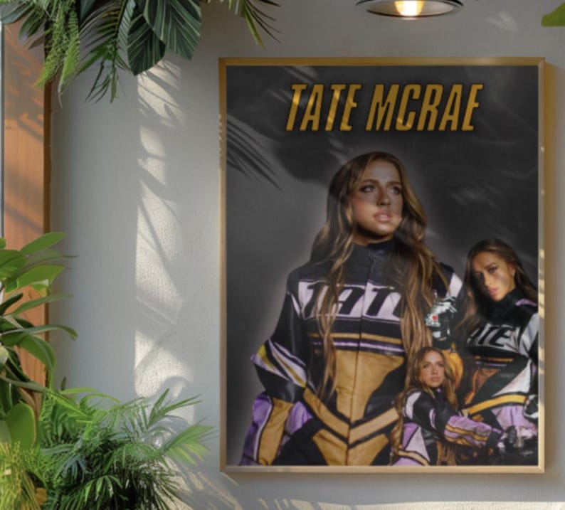 Tate Mcrae Album Poster Digital Download, 'so Close to What', Aesthetic ...