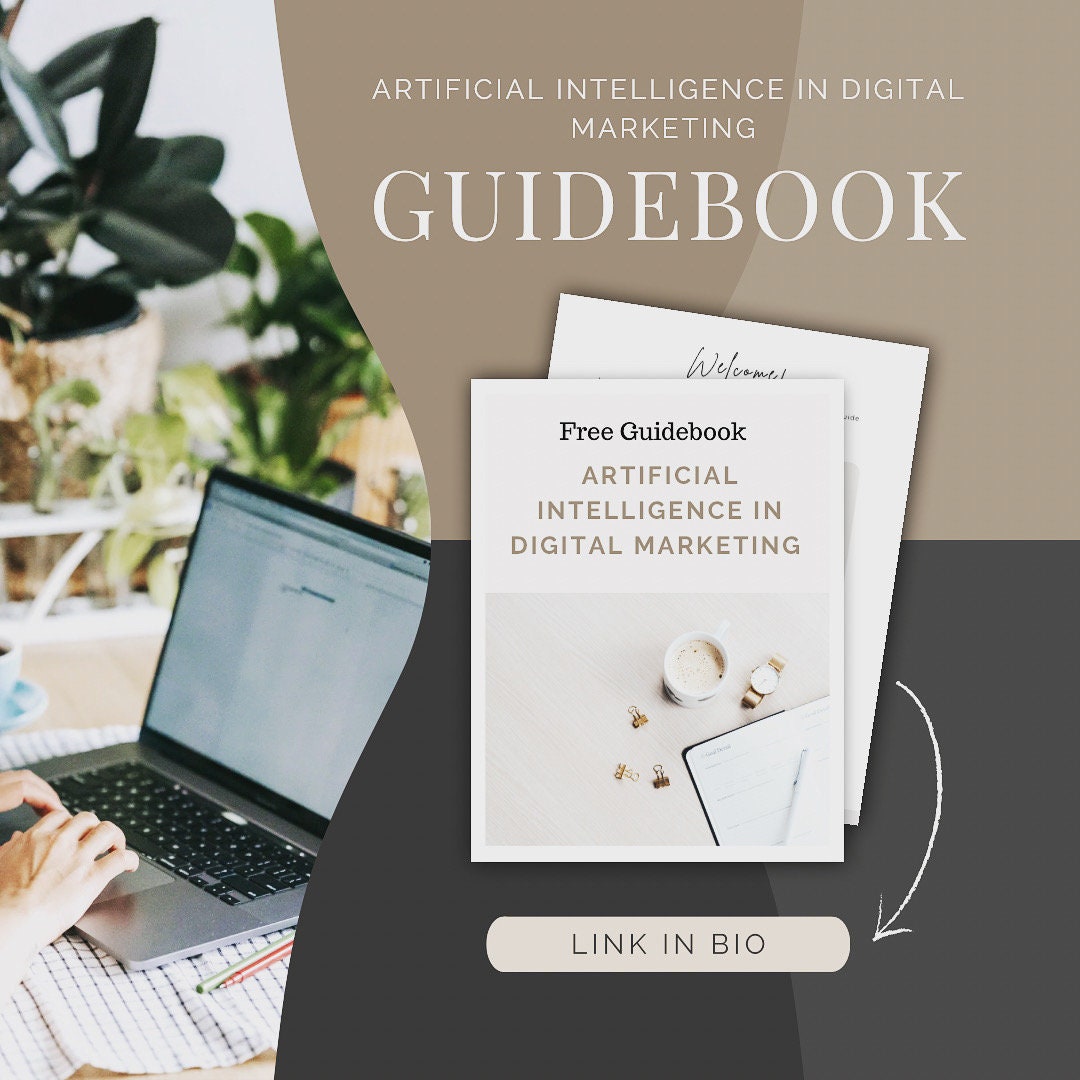 Artificial Intelligence in Digital Marketing Guidebook With - Etsy