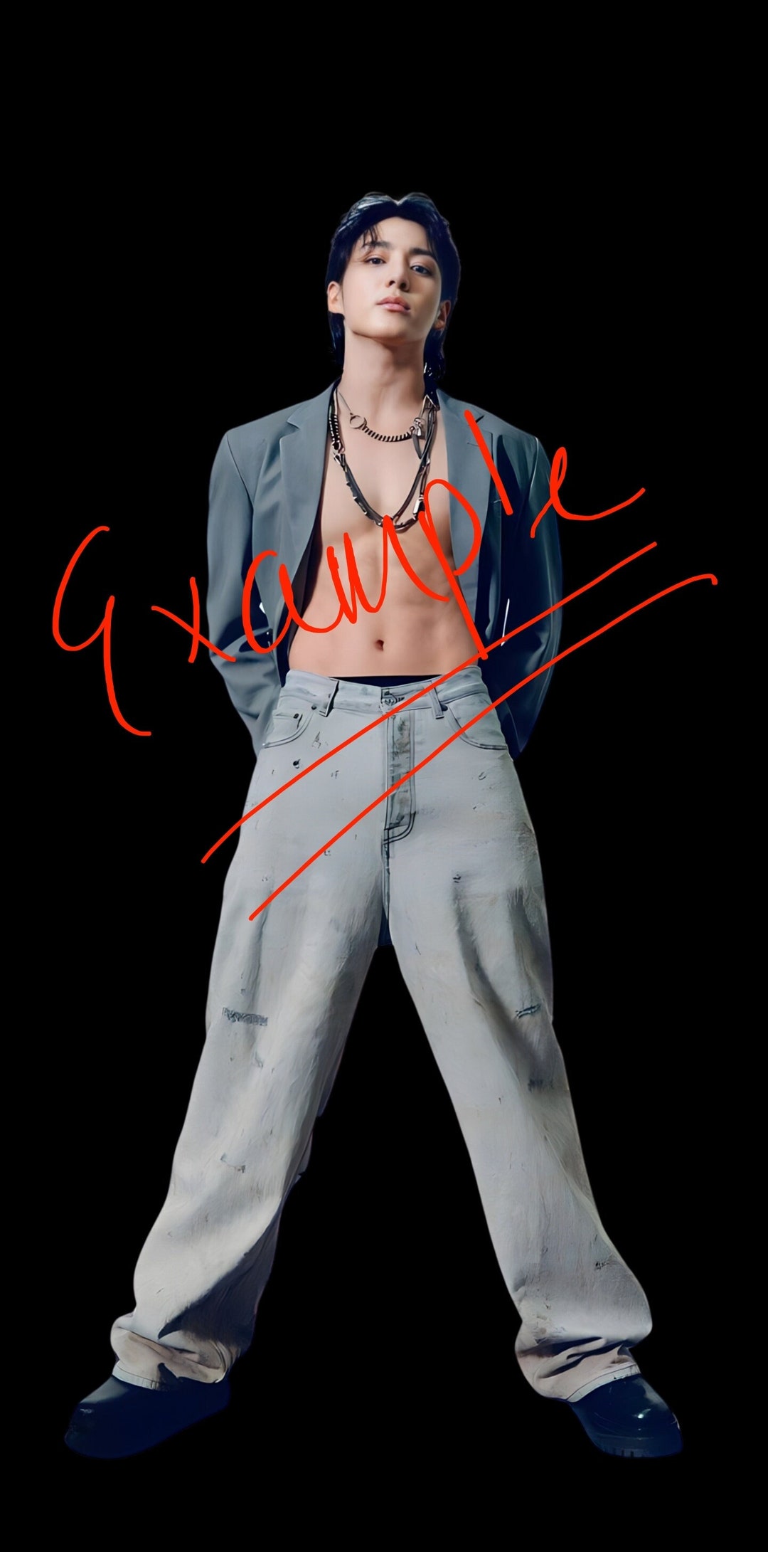 BTS Jungkook Golden Life-size Cutout - Etsy