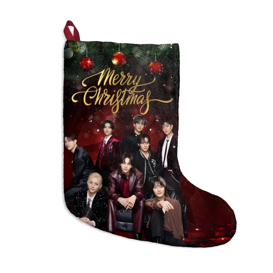 K-pop Christmas Stocking, Stray Kids Holiday Stocking, K-drama ...