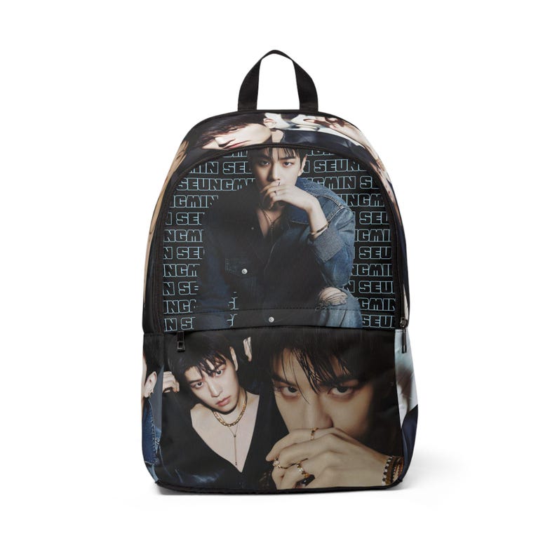 Stray Kids Seungmin Chaumet Photoshoot, K-pop Fabric Backpack, School ...