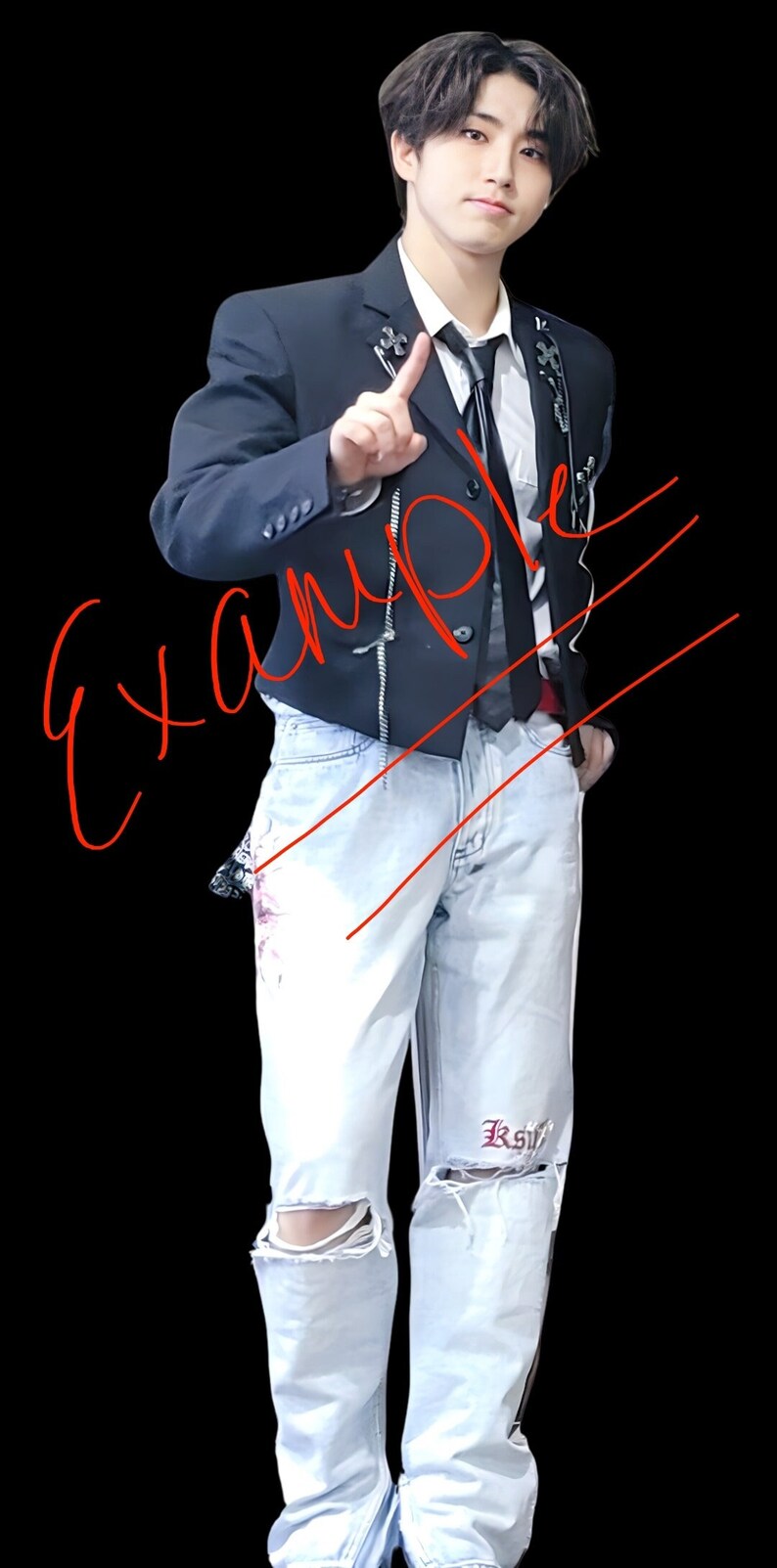 Stray Kids HAN Rockstar Life-size Cutout - Etsy