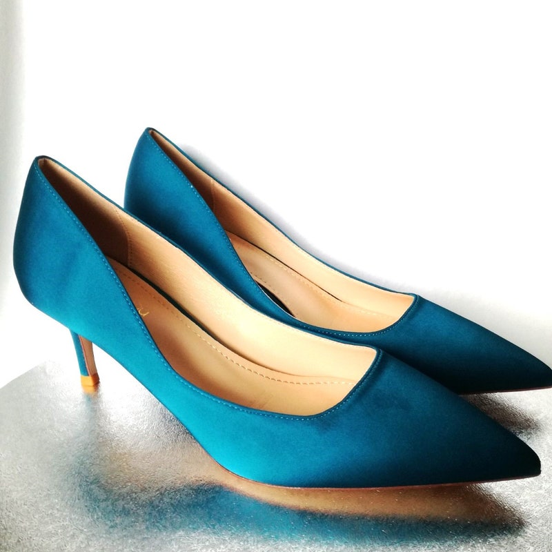Teal Bridal Shoes - Etsy