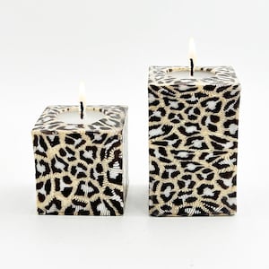 Zebra Glow: Handcrafted Swazi Cube Candles Inspired by Nature's ...