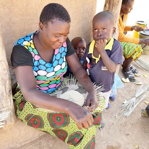 Handwoven Malawi Winnowing Basket Set | African Wall Baskets ...